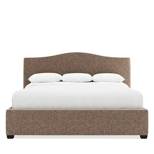 BERNHARDT Graham Storage Bed, King - Brown