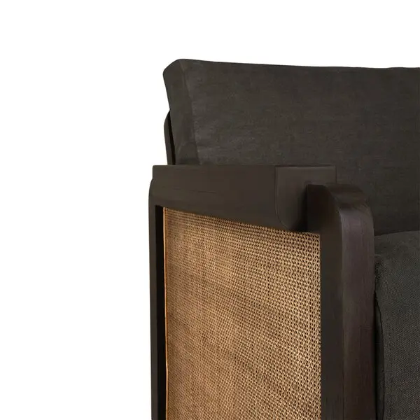 ETHNICRAFT Panel Fabric Lounge Chair