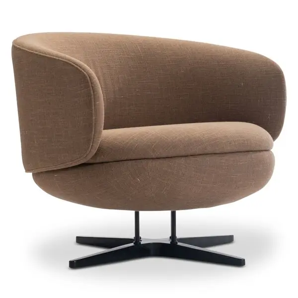 BERNHARDT LOFT Moxi Fabric Swivel Chair