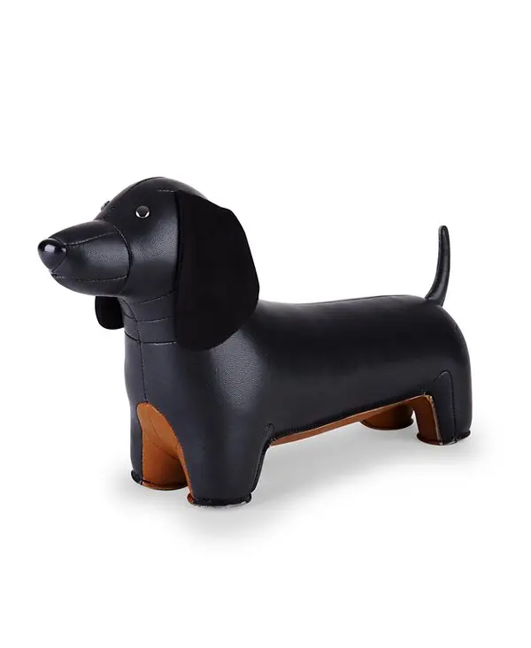 ZUNY Teckel Dachshund Doorstop - Black