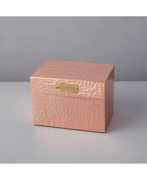 BE HOME Camden Recipe Box