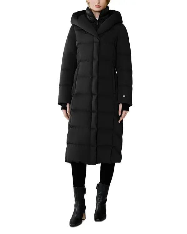 Soia & Kyo Talyse-u Down Hooded Maxi Coat