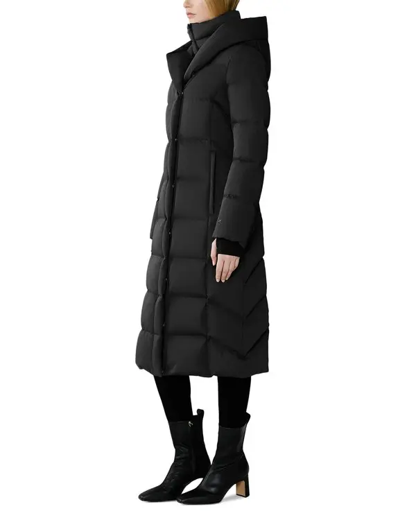 Soia & Kyo Talyse-u Down Hooded Maxi Coat