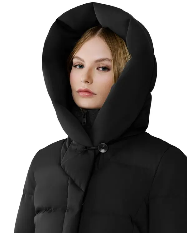 Soia & Kyo Talyse-u Down Hooded Maxi Coat
