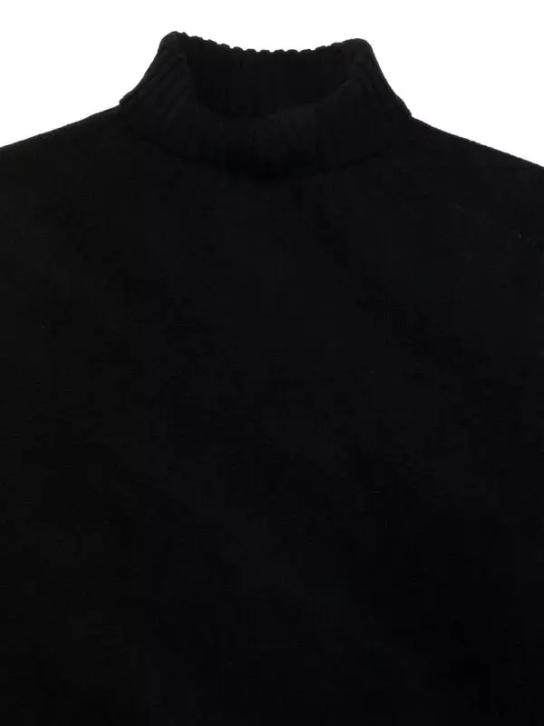 Sunspel Ribbed Roll-neck Sweater