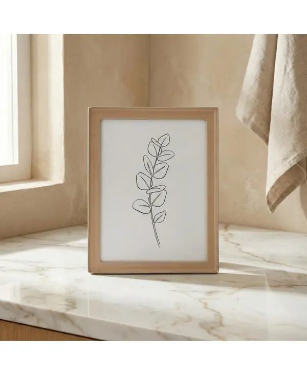 BE HOME Elyra 5x7 Enamel Frame - Blush