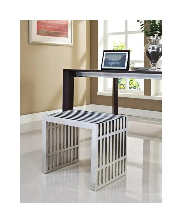 MODWAY Gridiron Small Stainless Steel Bench