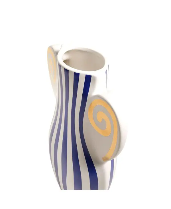 ZSA ZSA ZSU Longhu Ceramic Vase, 9.45 X 3.94 X 14.17