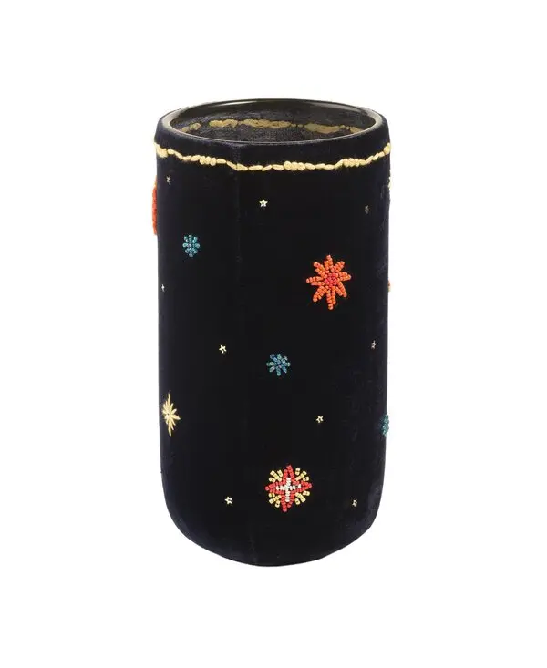 ZSA ZSA ZSU Hand Finished Vase, 5.12 X 5.12 X 9.84