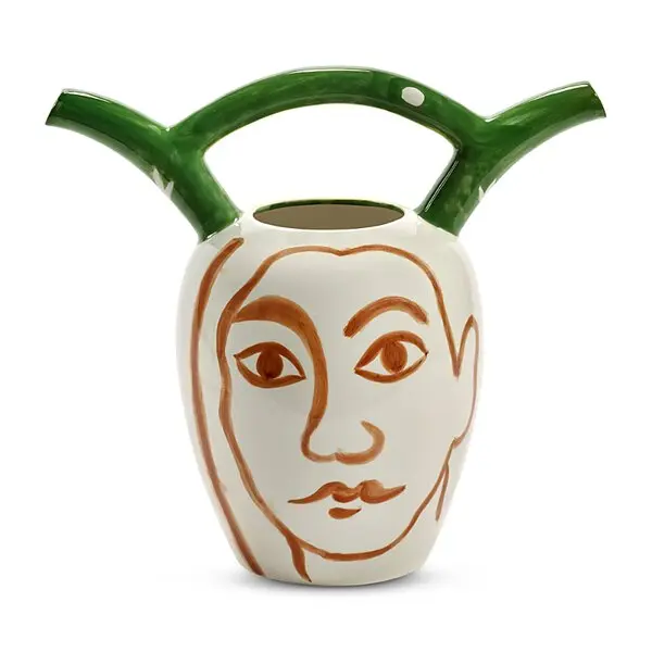 SERAX X Shurleey Sapote Santiago De Borja Hand Painted Vase - Multi