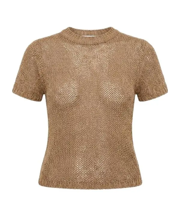 AYA MUSE Atele Knitted Crewneck T-shirt