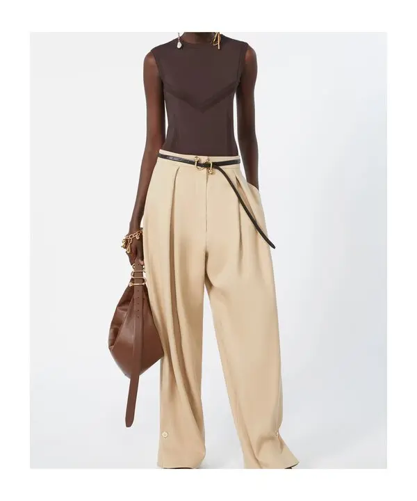 Sportmax Round Neck Sleeveless Vest