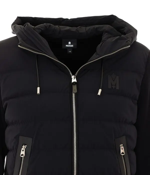 Mackage Quilted Down Jacket With Zip Closure