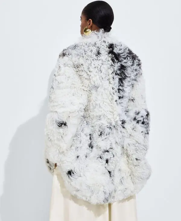 Bottega Veneta Spotted Short Coat