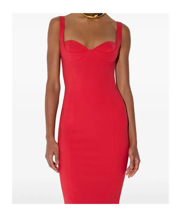 Elisabetta Franchi Technical Fabric Dress