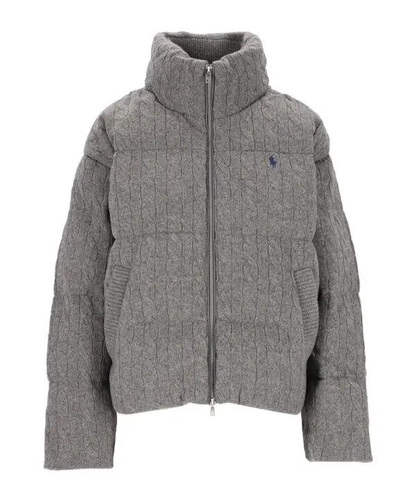 Polo Ralph Lauren Cable-knit Cardigan - Grey