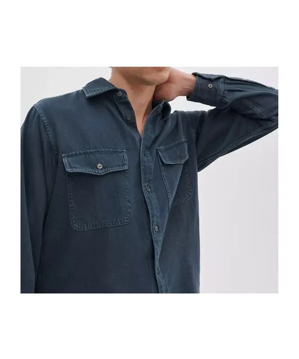 Rag & Bone Long-sleeve Denim Shirt