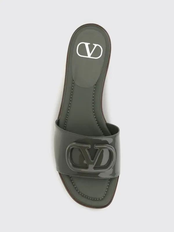 Valentino Garavani Vlogo Signature Slip-on Sandals