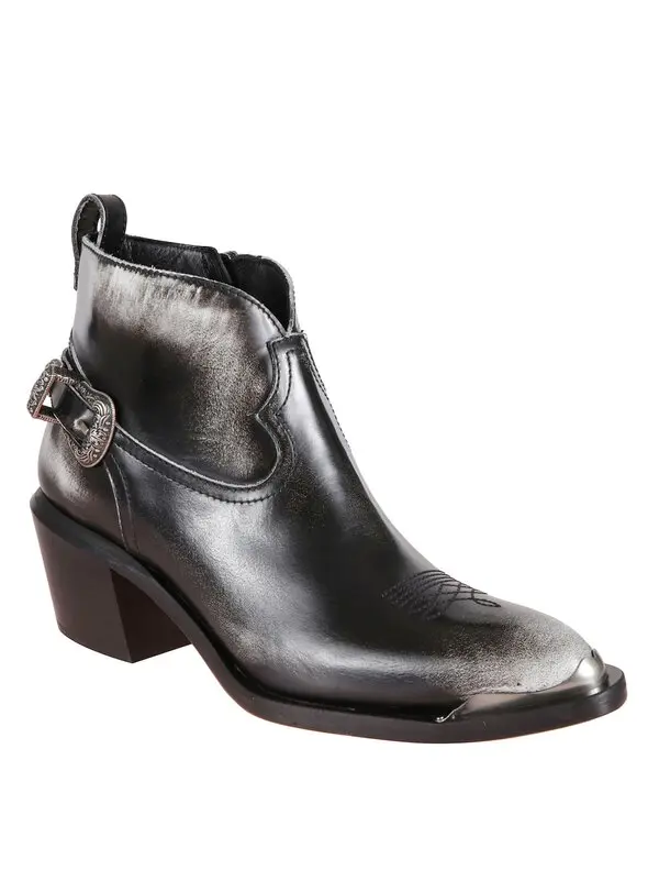 GOLDEN GOOSE Buckle Detailed Ankle Boots