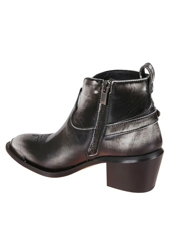 GOLDEN GOOSE Buckle Detailed Ankle Boots