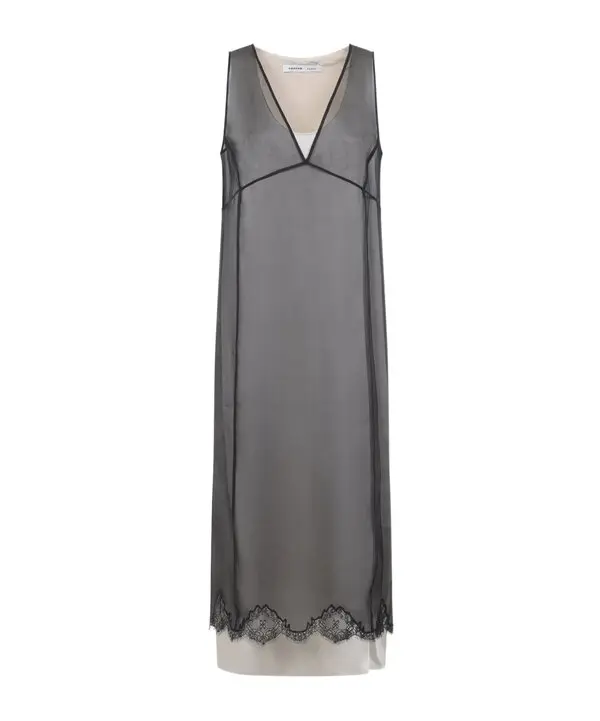 Carven V-neck Dress