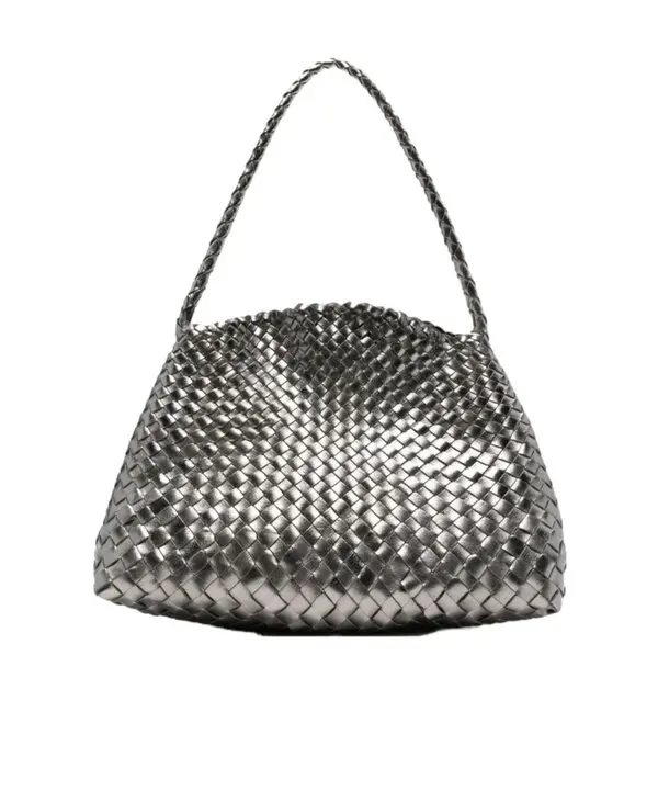 Dragon Diffusion Woven Handbag - Black