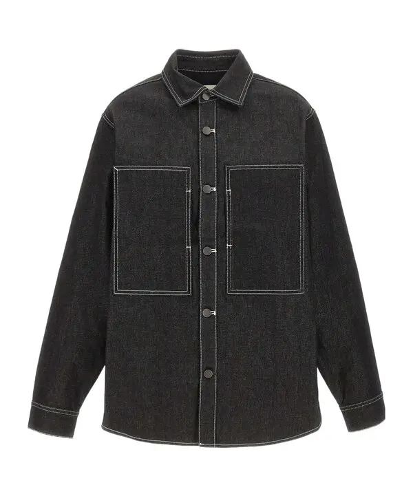 ENTIRE STUDIOS Snap-button Denim Shirt