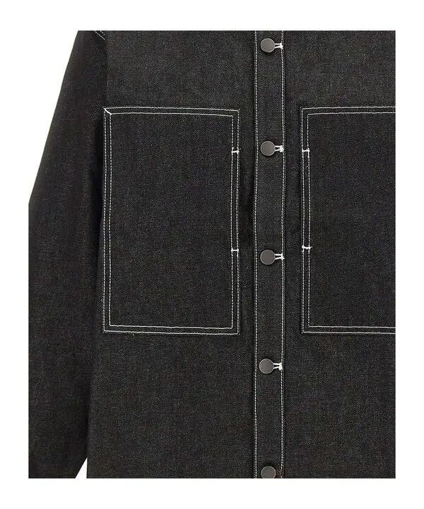 ENTIRE STUDIOS Snap-button Denim Shirt