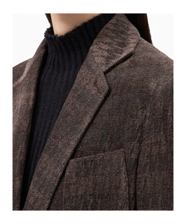 Emporio Armani Jacquard Chenille Blazer