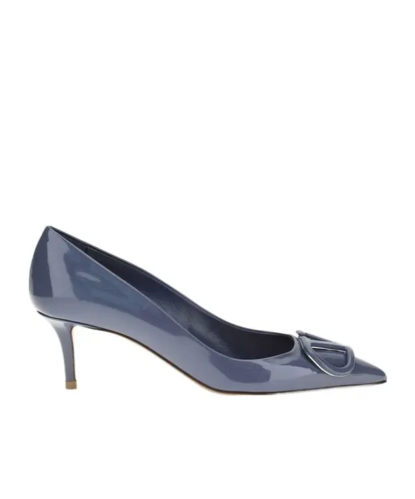 Valentino Garavani Vlogo Signature Pointed Toe Pumps - No