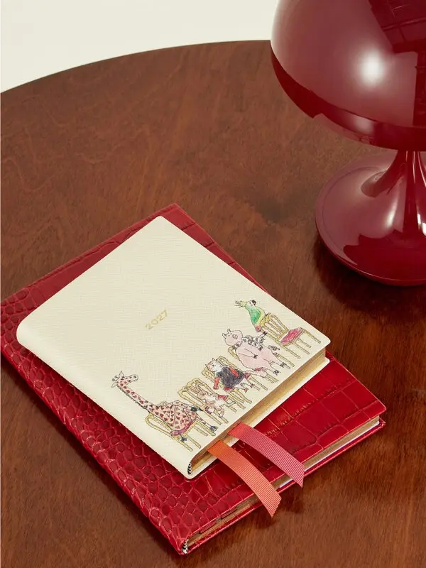 Smythson Grace Coddington Fashion 2027 Textured-leather Diary