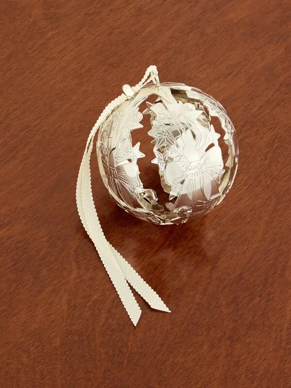 Christofle Sous Le Sapin -plated Christmas Ornament - Silver