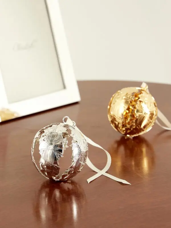 Christofle Sous Le Sapin -plated Christmas Ornament
