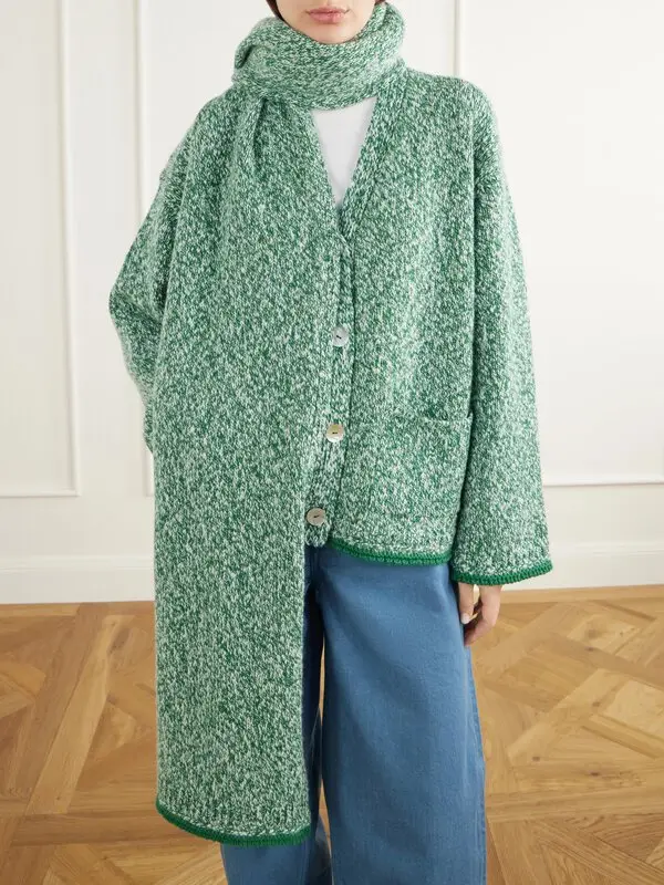 Calle Del Mar Marled Cashmere Scarf