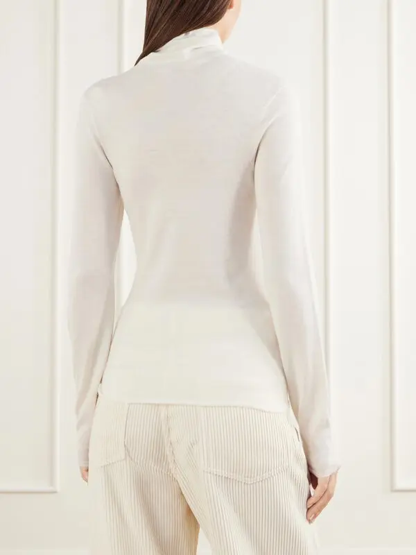 ALMADA Farra Cashmere Turtleneck Sweater