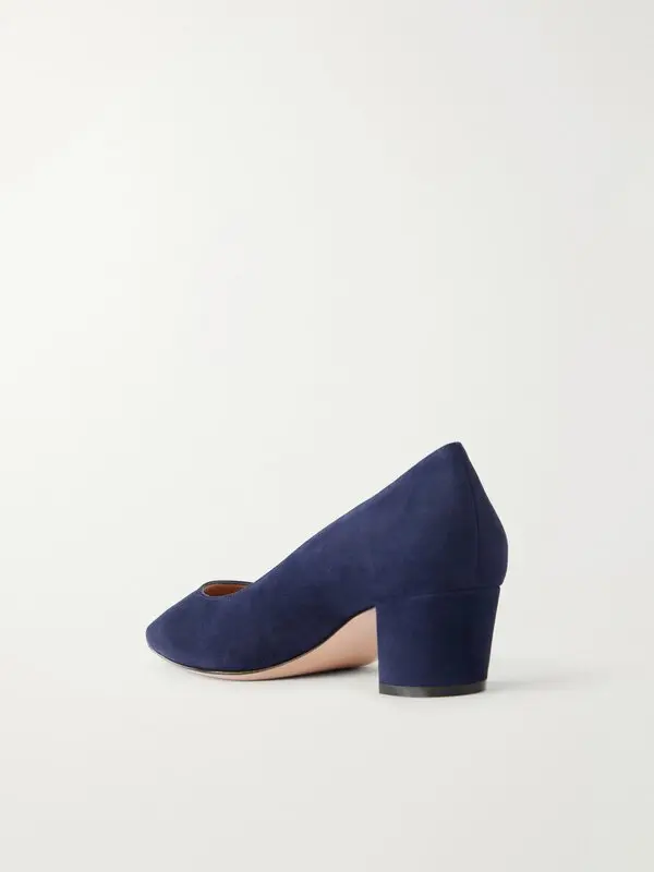 GIANVITO ROSSI New Piper 45 Suede Pumps