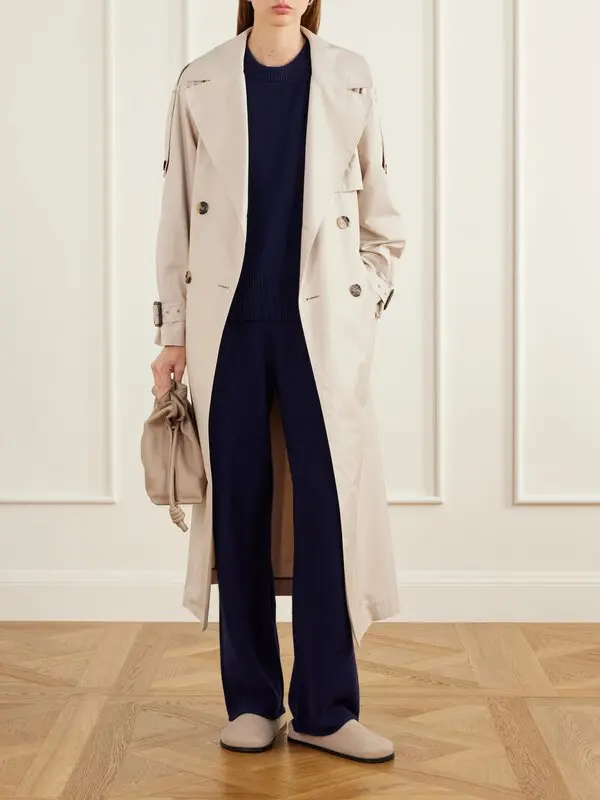 JAMES PERSE Cashmere Wide-leg Pants