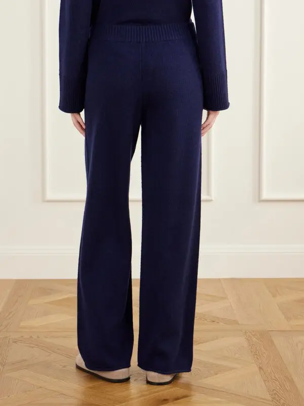 JAMES PERSE Cashmere Wide-leg Pants