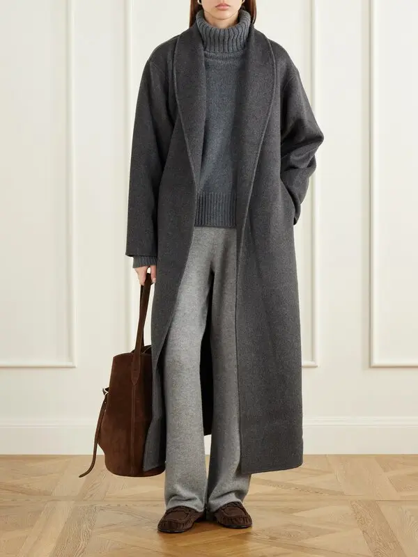 JAMES PERSE Cashmere Wide-leg Pants