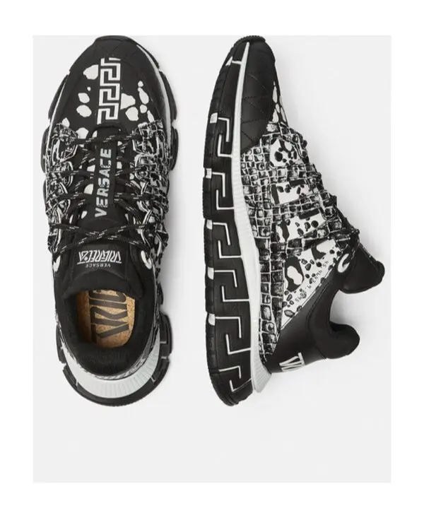 Versace Trigreca Lace-up Sneakers