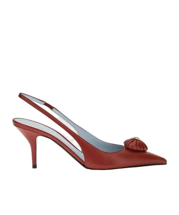 Valentino Garavani Coeur Royal Slingback Pumps - No