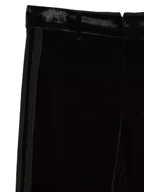 ANN DEMEULEMEESTER Velvet Trousers