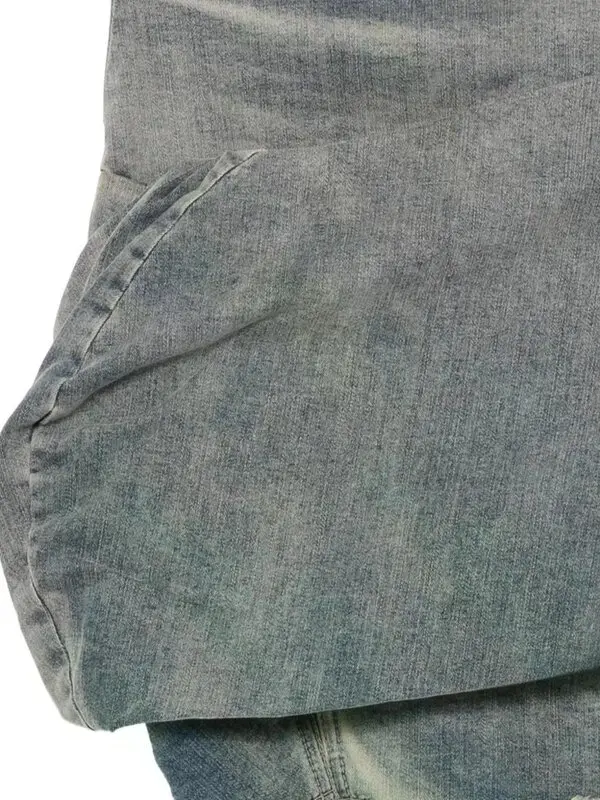 Rick Owens Draped Mini Skirt - Blue