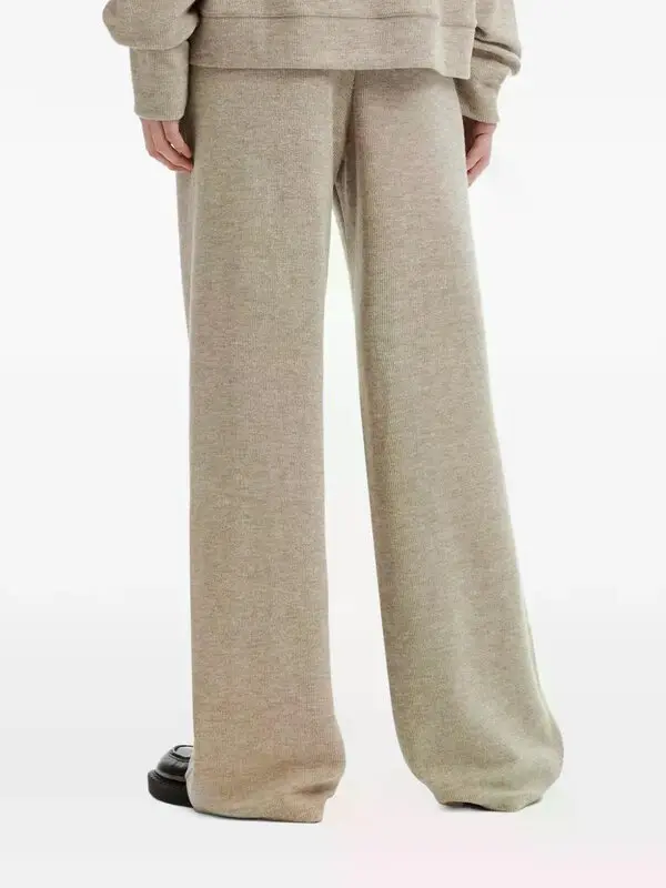 TOUT A COUP Drawstring-waist Wide-leg Track Pants