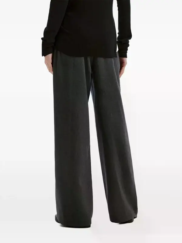 TOUT A COUP Drawstring-waist Wide-leg Track Pants