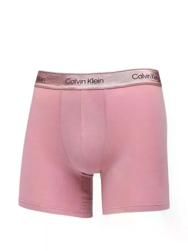 Calvin Klein Logo-waistband Boxers - Blue