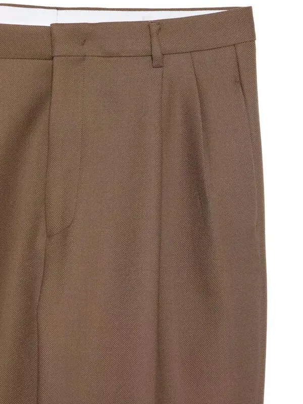 BE ABLE Pleated Tapered Trousers