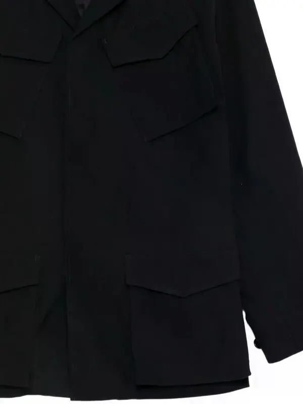 Y’s Wool Gabardine Four-pocket Jacket