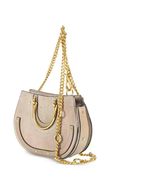 Chloé Mini Pixie Shoulder Bag - Neutrals