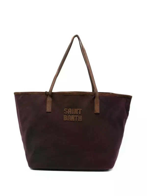 MC2 SAINT BARTH City Logo-patch Tote Bag - Red